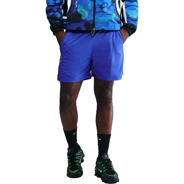 Nike Project F.r.o.g. Drawstring Shorts - Hyper Royal/green Shock