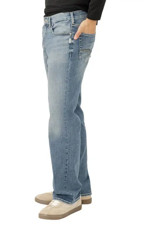 SILVER JEANS CO. Zac Relaxed Fit Straight Leg Jeans - Bond