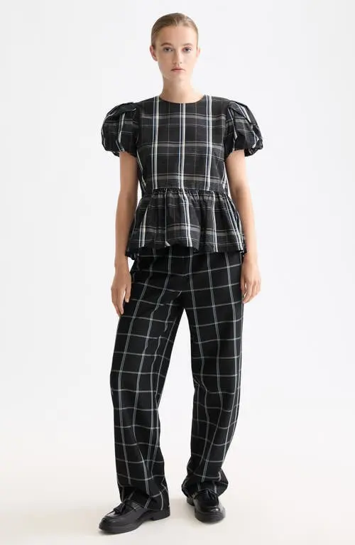 Scotch & Soda High Waist Drawstring Trousers
