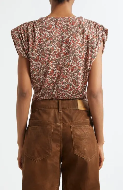Isabel Marant Étoile Devani Cap-sleeve Top