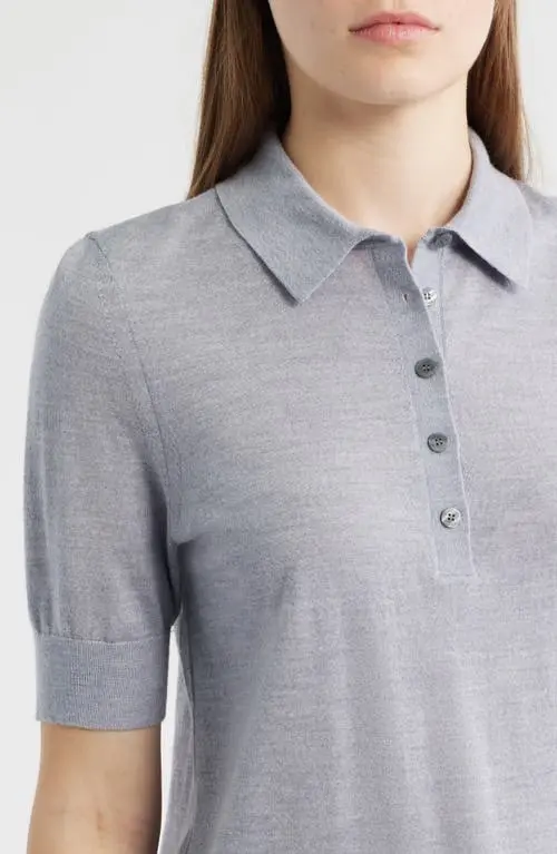 BOSS Fidenka Virgin Wool Polo Sweater