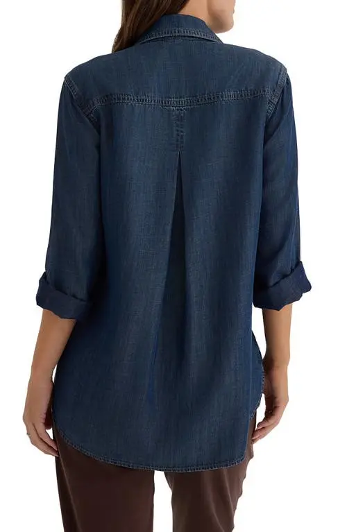 Bella Dahl Shirt Tail Button-up Shirt