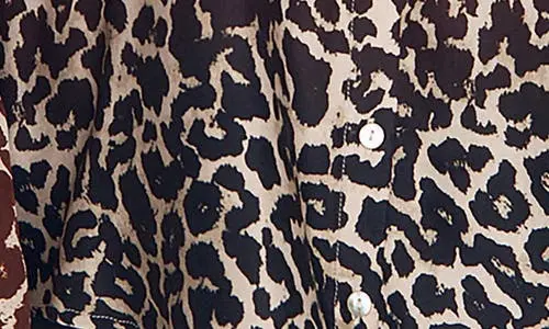 Bella Dahl Ombré Leopard Print Shirt
