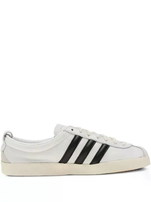 Adidas Three-stripe Leather Sneakers