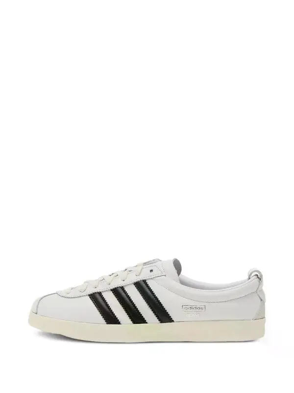 Adidas Three-stripe Leather Sneakers