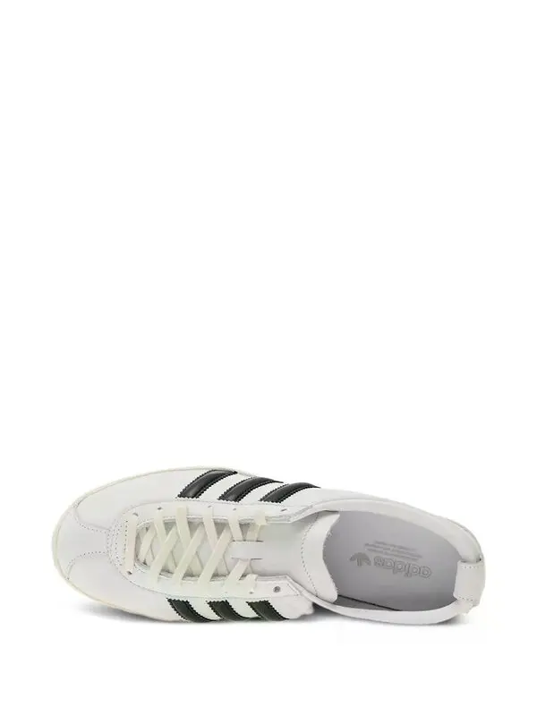 Adidas Three-stripe Leather Sneakers
