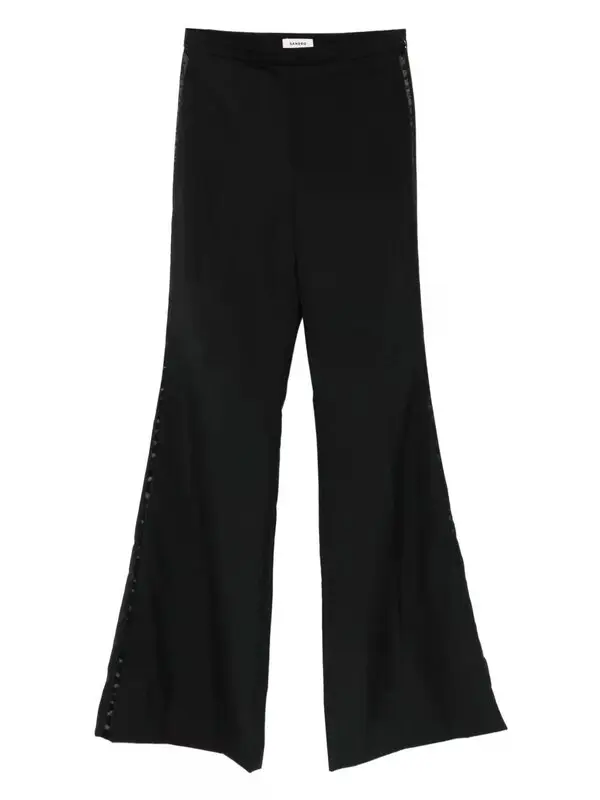 Sandro Flared-hem Trousers