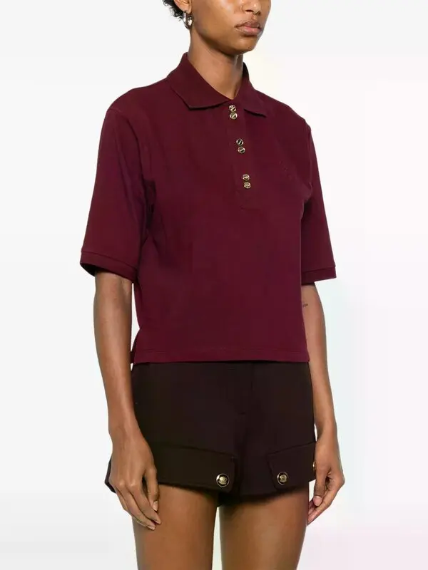 Sandro Logo-embroidered Polo Shirt