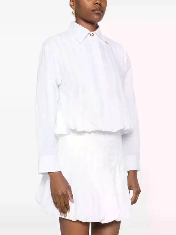 Sandro Long-sleeve Cotton Shirt - White