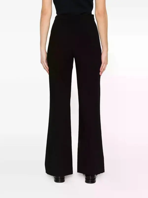 Sandro Button-detailed High-waist Trousers