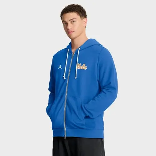 JORDAN BRAND Ucla Bruins 2025 Sideline Performance Full-zip Hoodie - Blue