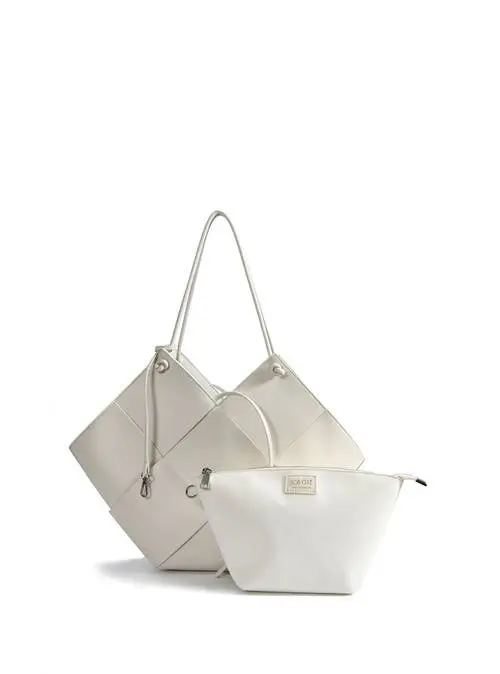 BOB ORÉ BLUE COLLECTION Taylor Tote - Off-white