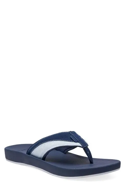 Sanuk Cosmic Seas Flip Flop - Black Iris