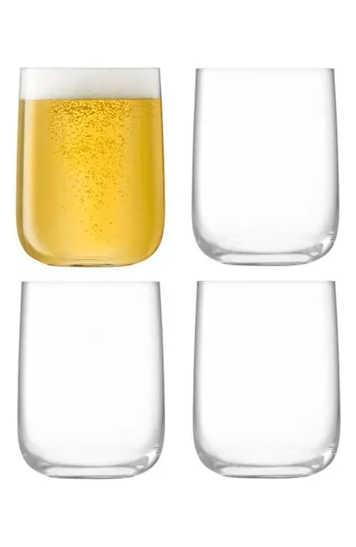 LSA Borough Set Of 4 Bar Glasses