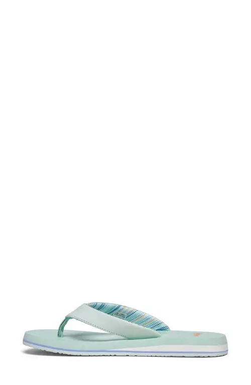 Sanuk Yoga Mat Ii Flip Flop - Spa Blue
