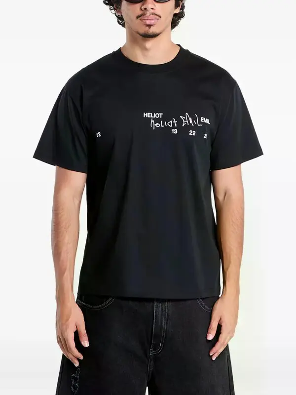 HELIOT EMIL Fulgens Graphic-print T-shirt