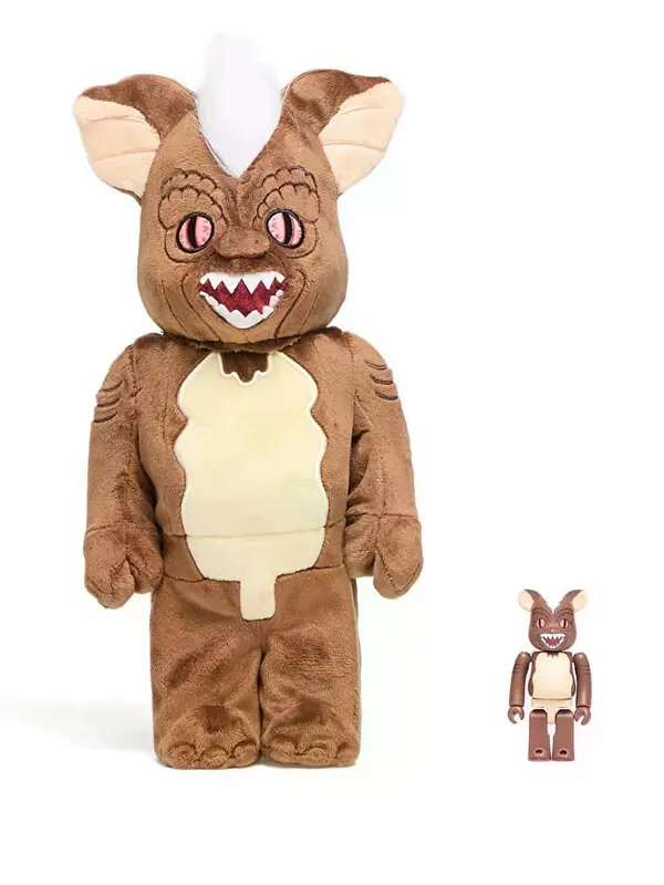 MEDICOM TOY X Gremlins Stripe & Costume Be@rbrick 100% And 400% Figurine Set - Brown