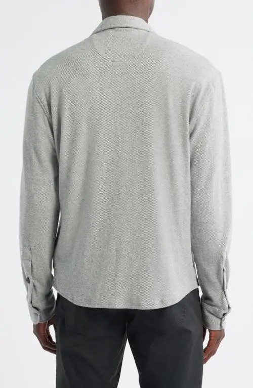 Johnnie-o Carl Brushed Knit Button-up Shirt