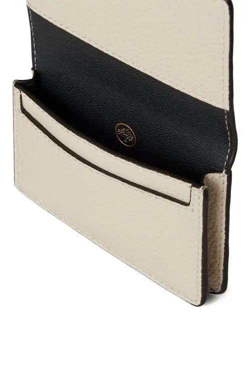 Mulberry Continental Card Case - Chalk