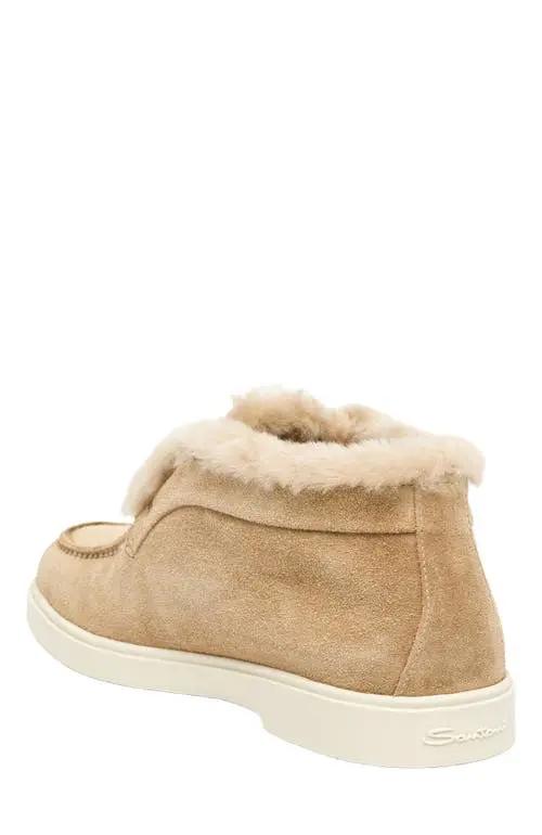 Santoni Suede Desert Boot - Brown