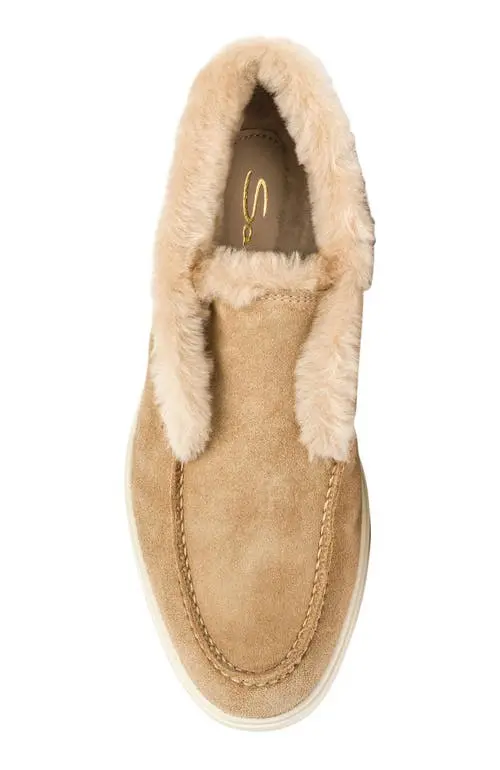 Santoni Suede Desert Boot - Brown