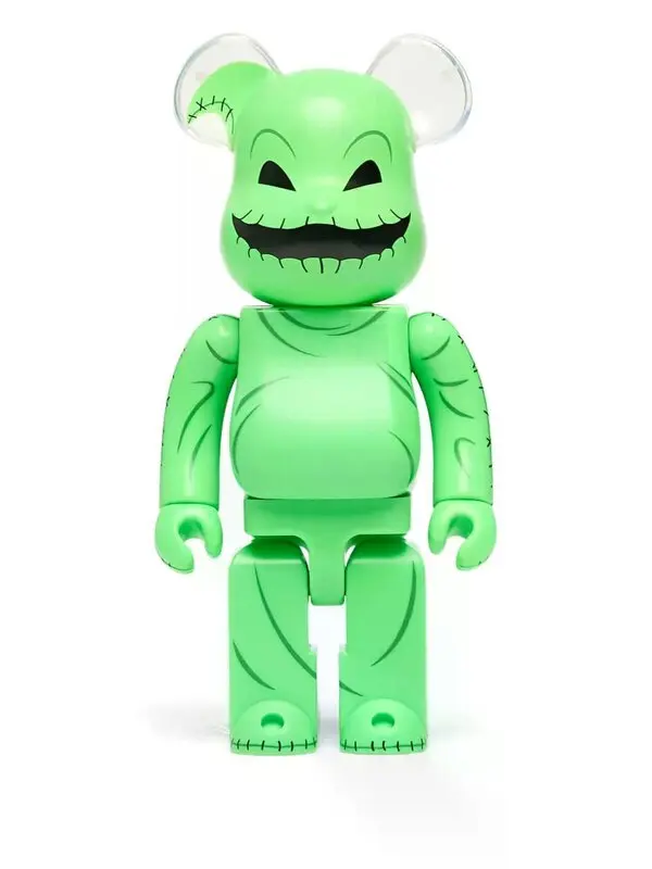 MEDICOM TOY X Nightmare Before Christmas Oogie Boogie Be@rbrick 400% Figurine - Green
