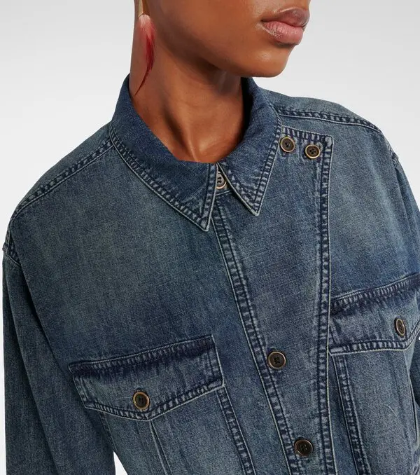 MARANT ETOILE Denim Jumpsuit - Blue
