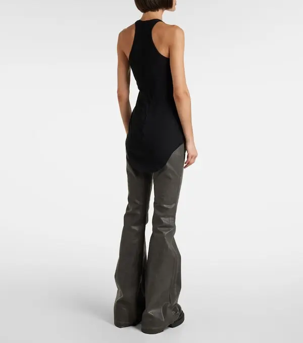 Rick Owens Cotton Tank Top - Black
