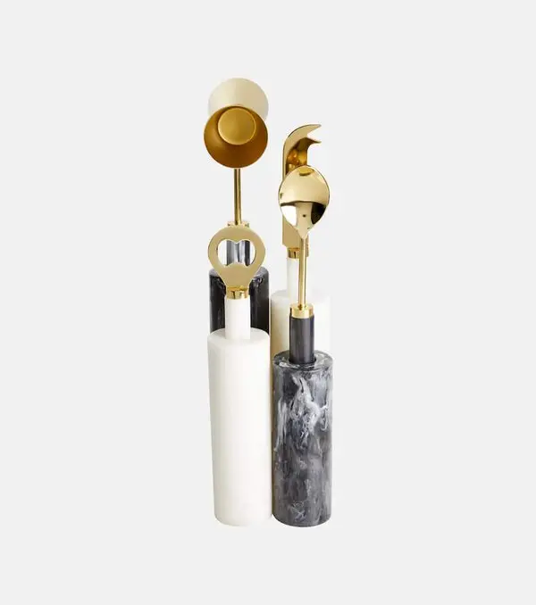 Jonathan Adler Como Barware Set - Black