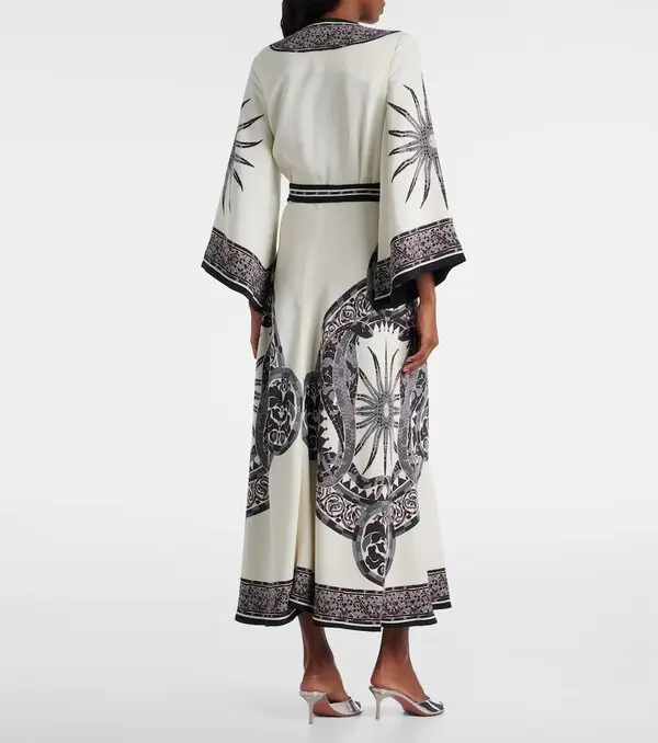 La DoubleJ Printed Wrap Dress