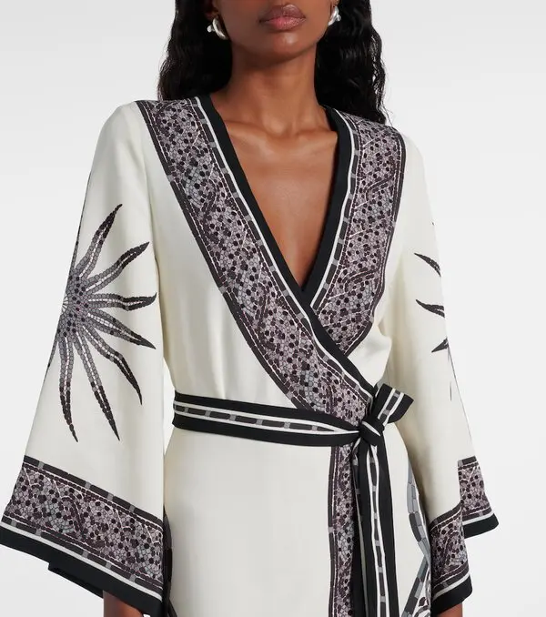 La DoubleJ Printed Wrap Dress