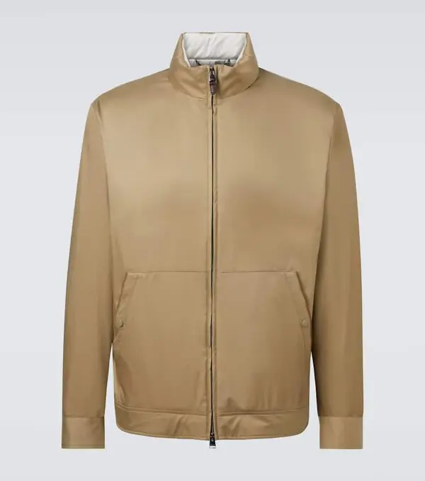Canali Technical Bomber Jacket