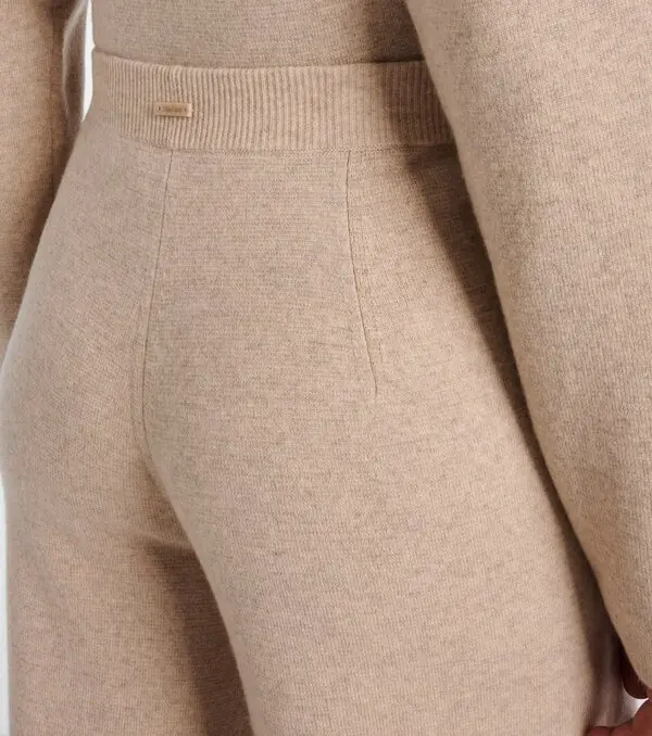 Max Mara Judy Wool And Cashmere Wide-leg Pants