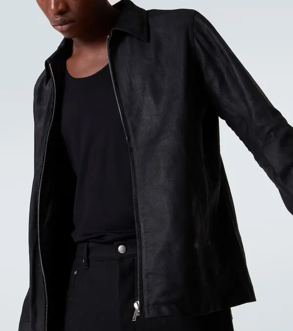 Rick Owens Brad Suede Jacket