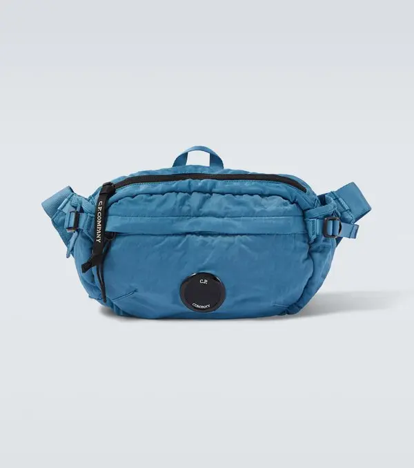 C.P. COMPANY Logo Belt Bag - Blue