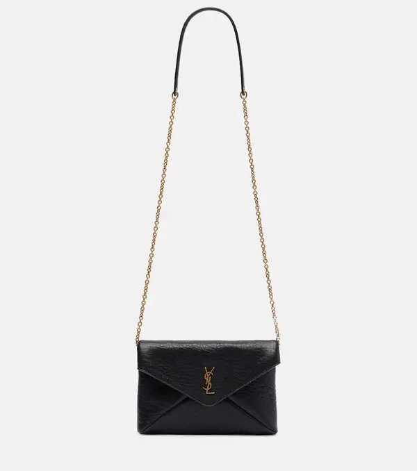 Saint Laurent Cassandre Leather Shoulder Bag