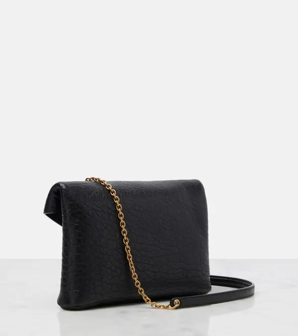 Saint Laurent Cassandre Leather Shoulder Bag