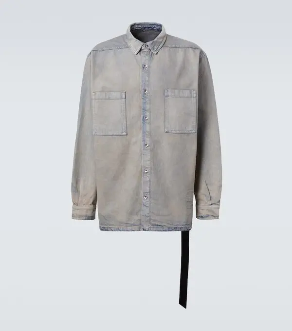 Rick Owens Faded Denim Shirt