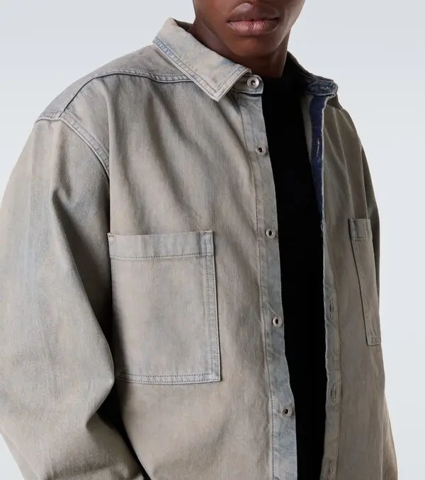 Rick Owens Faded Denim Shirt