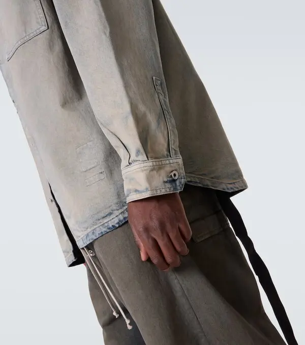 Rick Owens Faded Denim Shirt