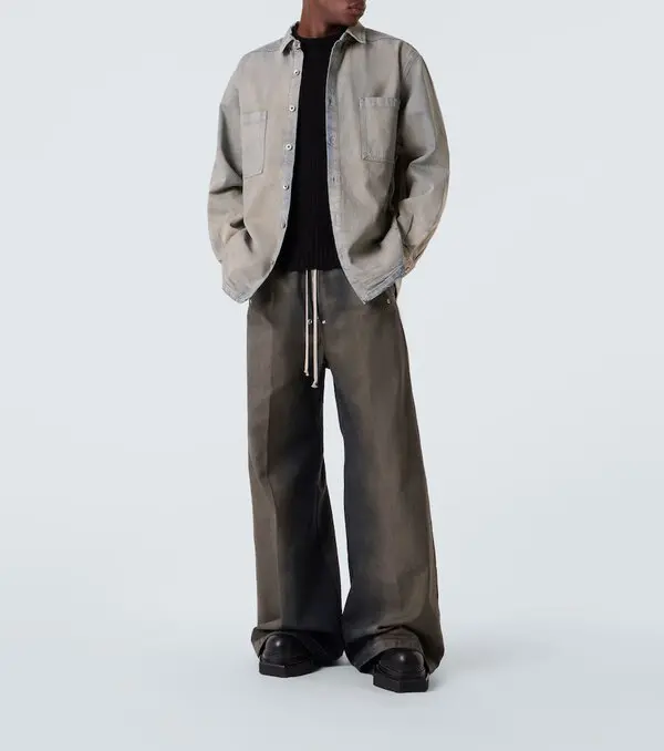Rick Owens Faded Denim Shirt