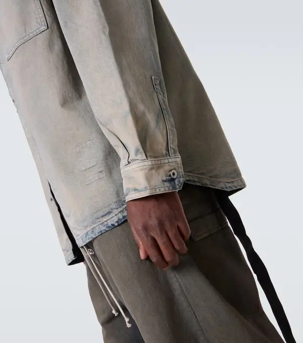 Rick Owens Faded Denim Shirt