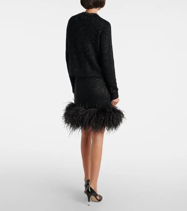 Max Mara Perdoni Sequined Cardigan