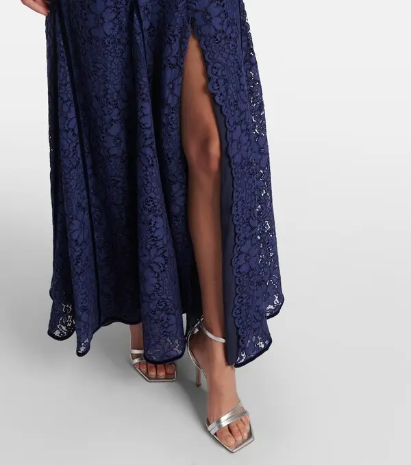 Costarellos Lace Gown