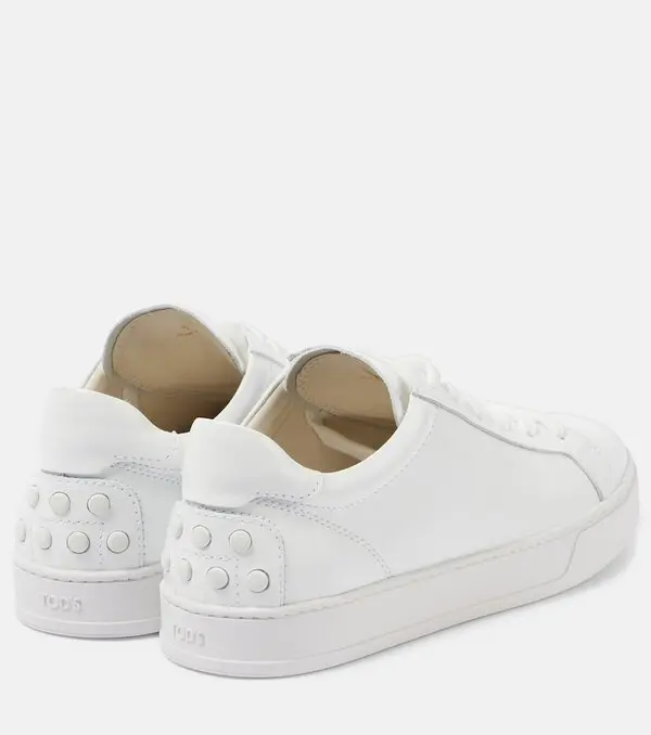 TOD'S Leather Sneakers - White