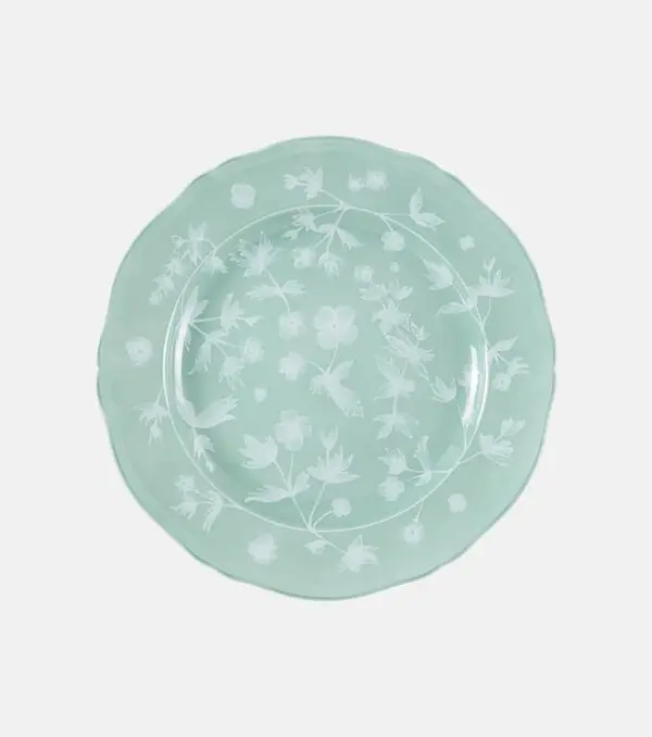 CABANA X Ginori 1735 Porcelain Dessert Plate - Green
