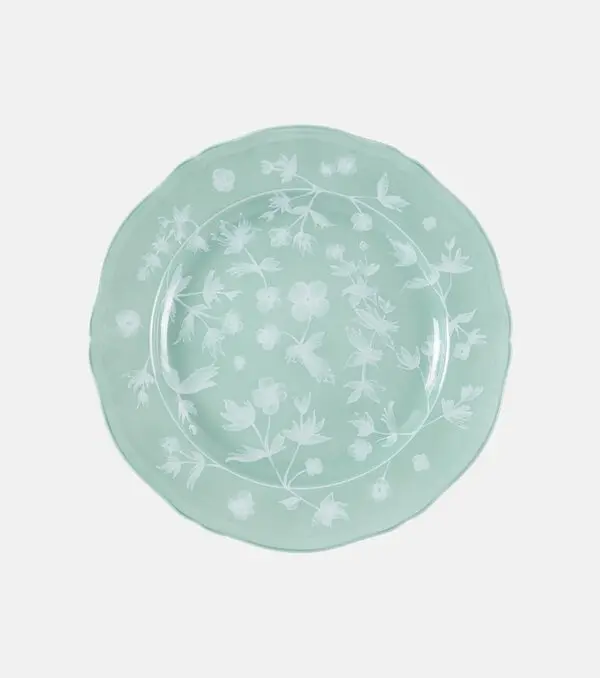 CABANA X Ginori 1735 Porcelain Dessert Plate - Green