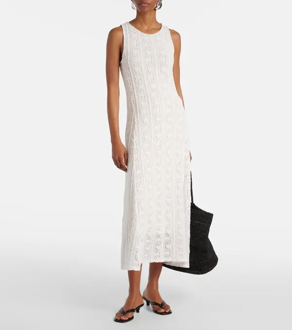 Vince Knitted Midi Dress