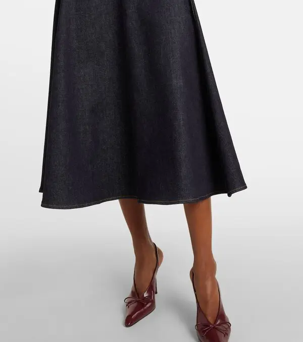 Jacquemus Denim Midi Dress