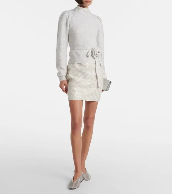 Remain Birger Christensen Wool And Alpaca-blend Sweater